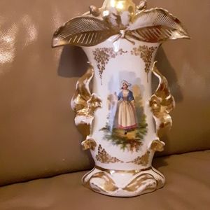 Antique | Accents | Antique Porcelain Cameo Vase | Poshmark